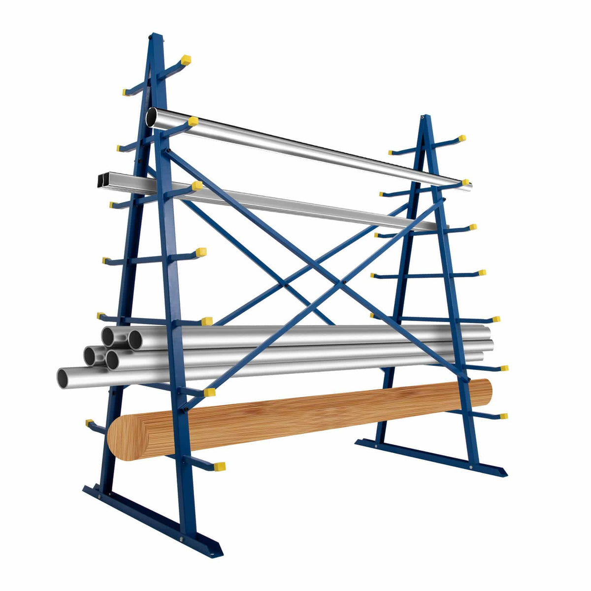 Horizontal Storage Rack, 60"W x 36"D x 66"H, 1100 lbs Weight Capacity ...