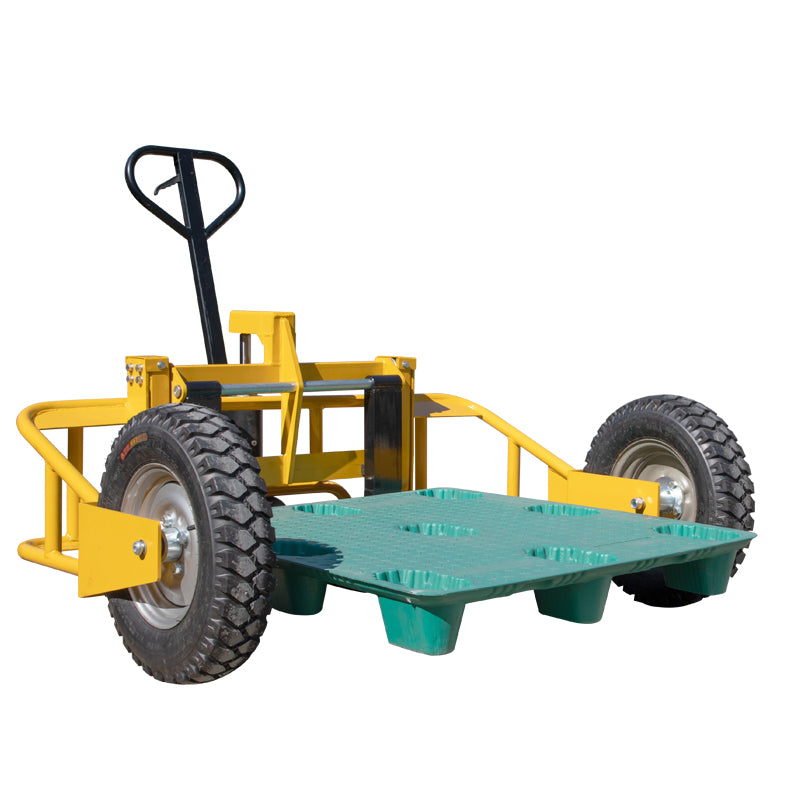 Heavy Duty All Terrain Pallet Jack, 2500 lbs Load Capacity, Off Road P ...